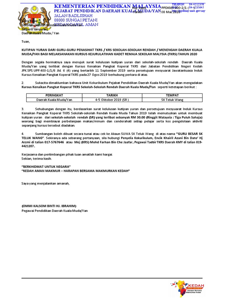 Surat Kelulusan | PDF