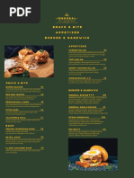 Grandis Barn Main Menu Overview | PDF | Foods | Drink