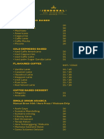 Kaizen Heritage Menu Overview | PDF | Caramel | Foods