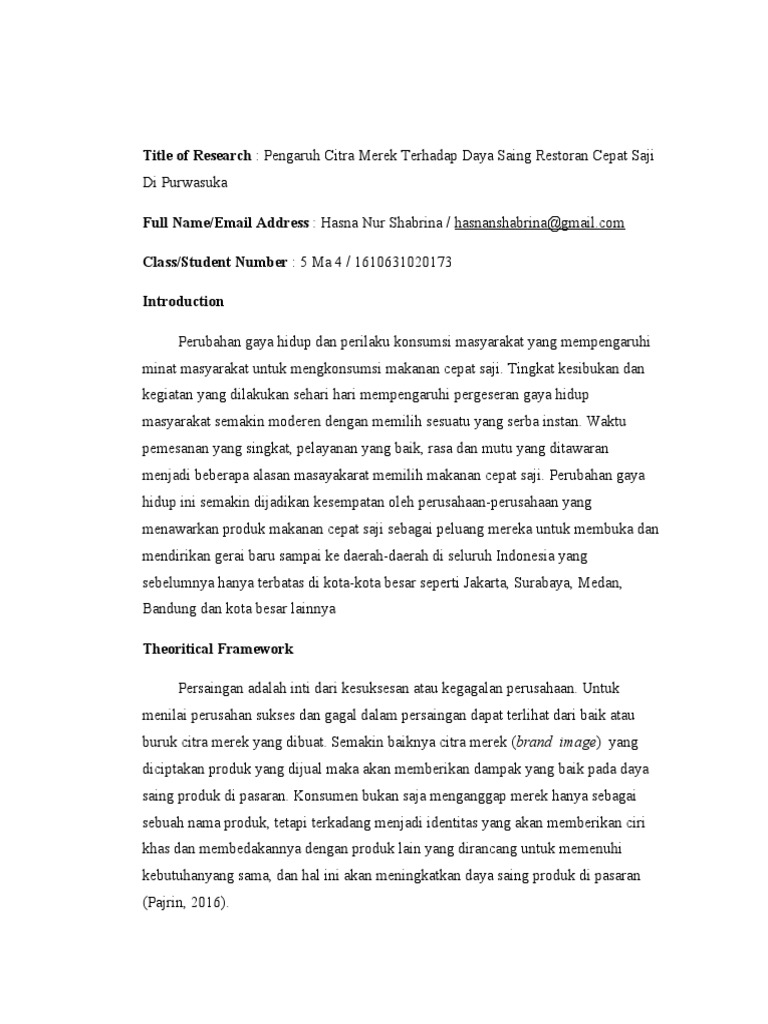 Uas Praktikum Marketing Riset | PDF