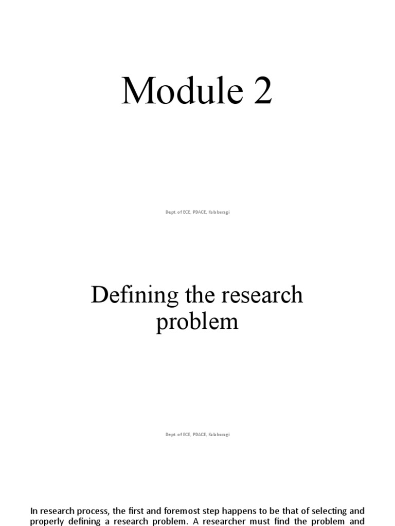 Module 2 - Research Methodology | PDF | Primary Sources | Digital Library