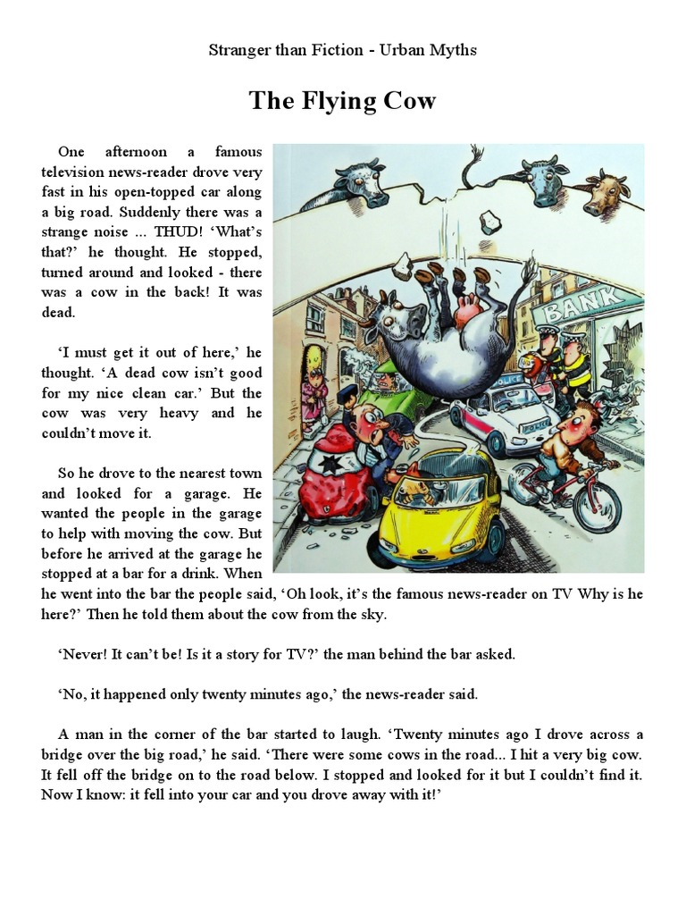 The Flying Cow: Stranger Than Fiction - Urban Myths | PDF