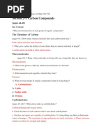 CER Sentence Starters | PDF