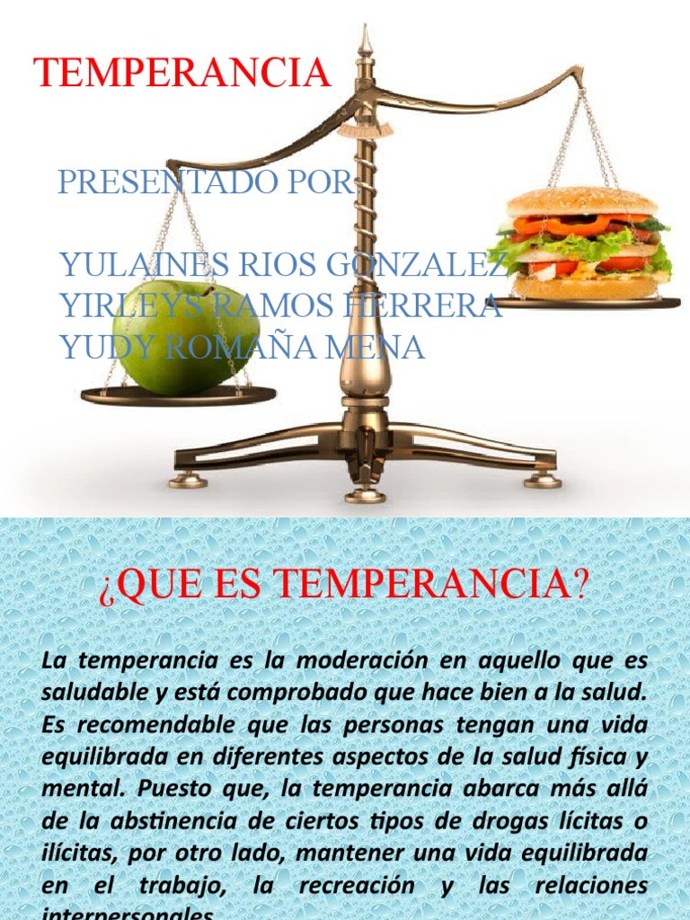 TEMPERANCIA | PDF