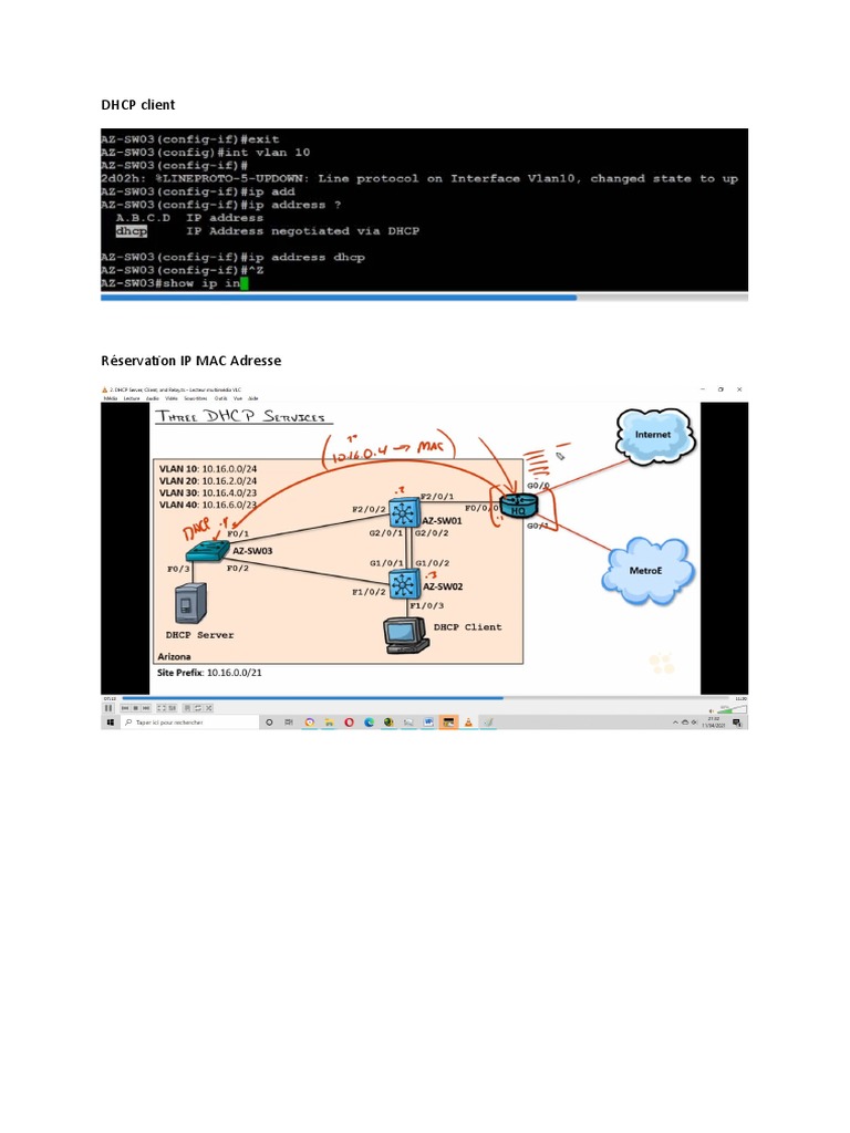 DHCP Client | PDF | Ip Address | Router (Computing)