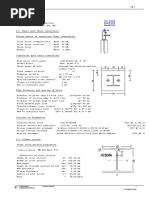 Strut Waler Connection Design Template | PDF | Bending | Structural Steel
