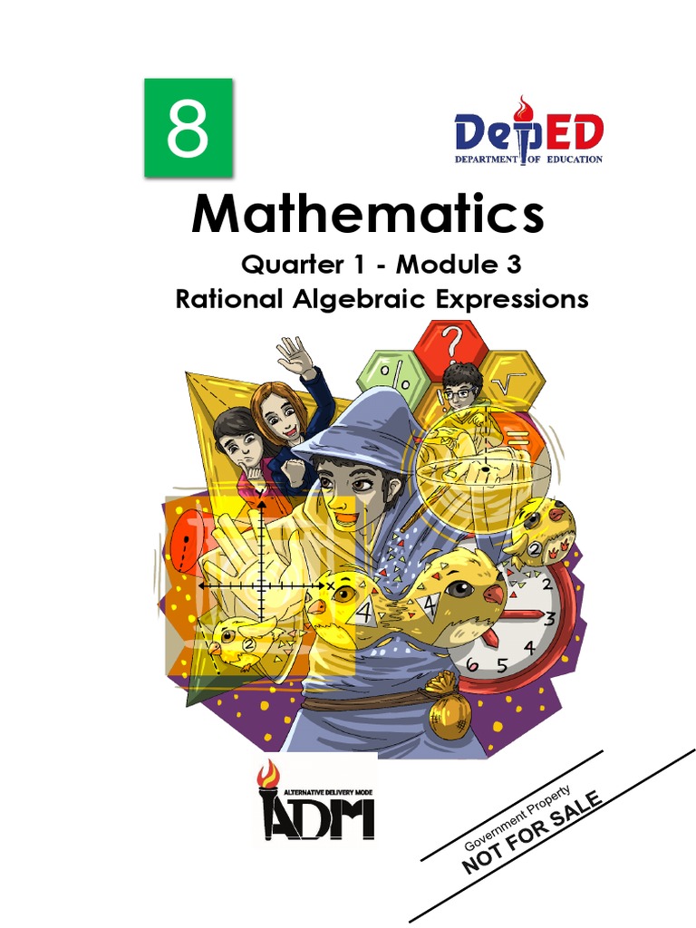 Q1.Wk-3. Math8 - Q1 Module 3 - Simplifying Rational Expressions | PDF | Factorization | Rational ...
