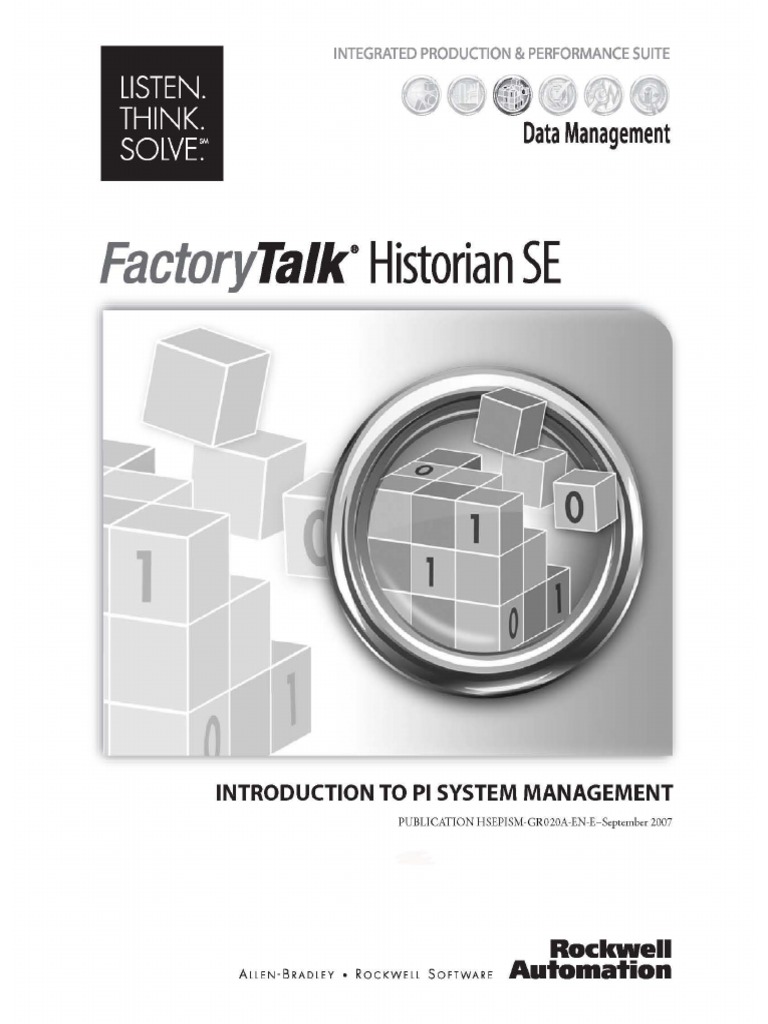 Historian SE 2.01 Introduction To PI System Management | PDF