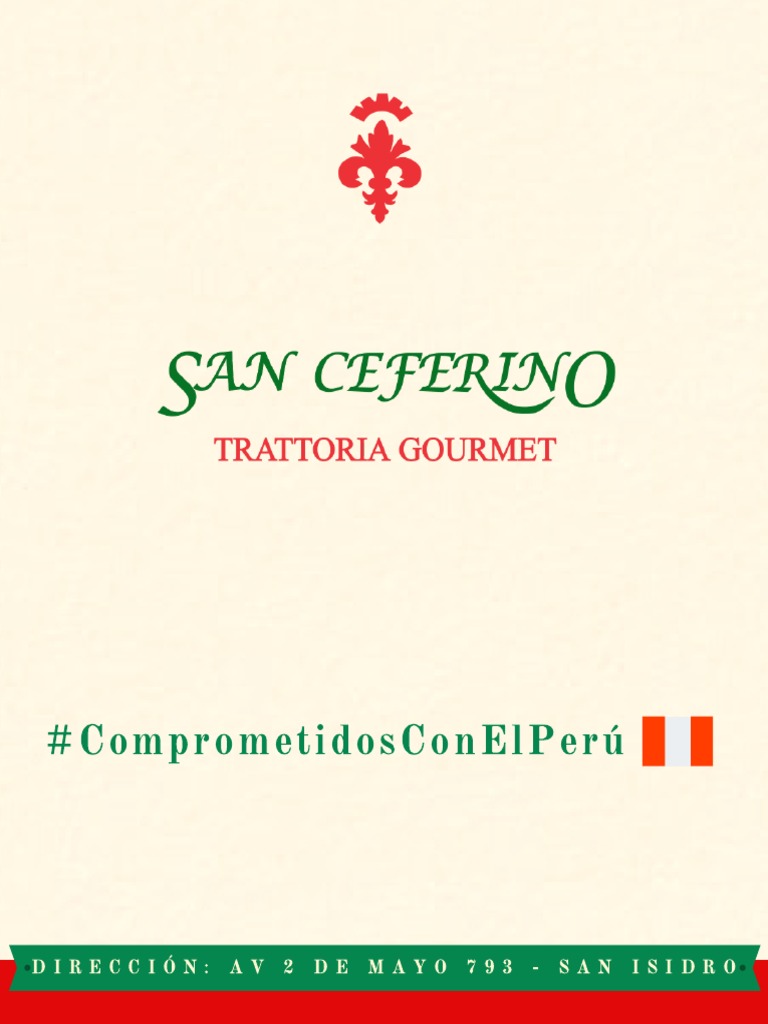 ¡San Ceferino Carta Virtual 2020! | PDF | Pizza | Cocina mediterranea
