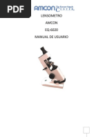 Lensometros y Sus Partes | PDF | Lentes | Equipo