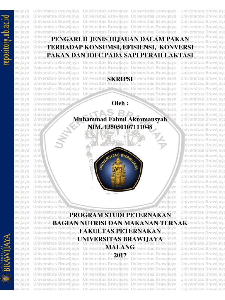Jenis Hijauan Pakan Sapi Perah Optimal | PDF | Kesehatan Holistik ...