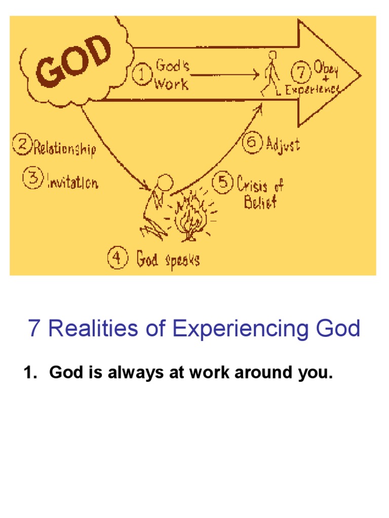 Seven Realities of Experiencing God | PDF | Self-Improvement