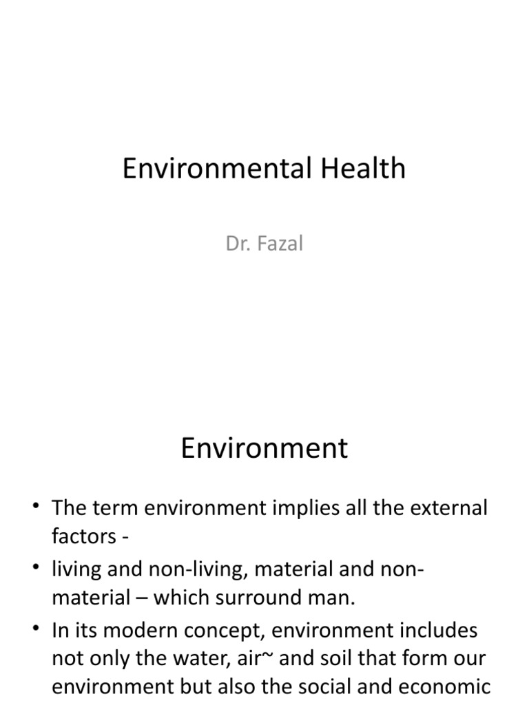Environmental Health & Air Pollution | PDF | Air Pollution | Particulates
