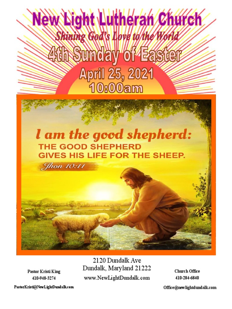 4th Sunday After Easter | PDF | Lord's Prayer | Mercy