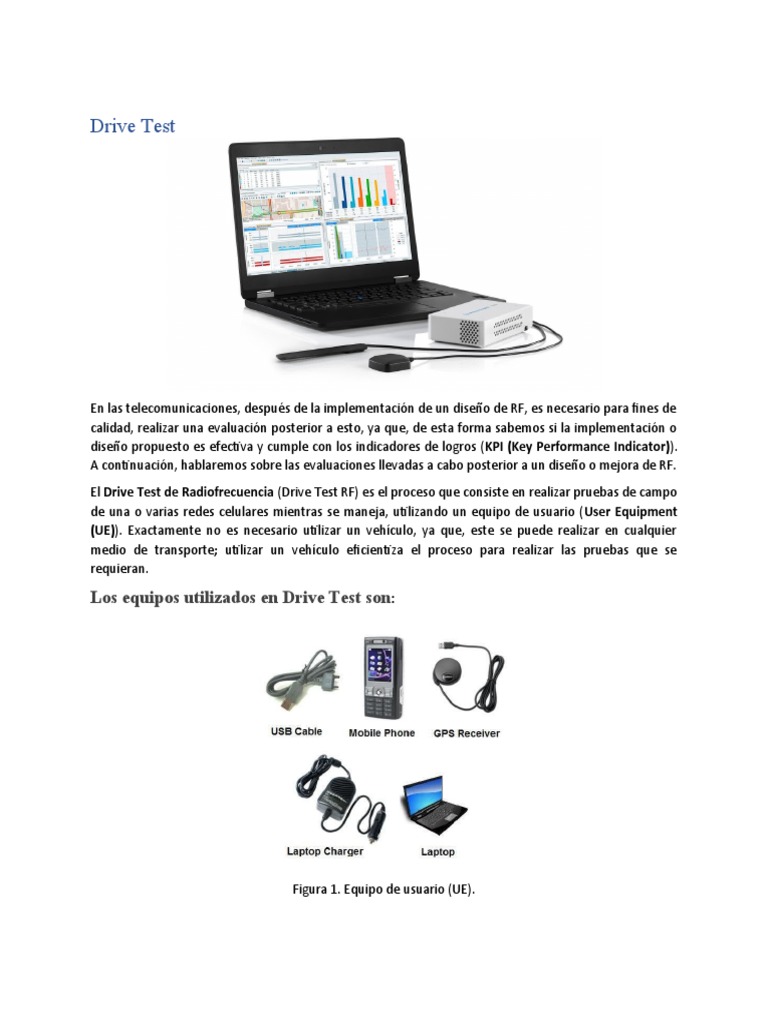 Drive Test | PDF | Red celular | Teléfonos móviles