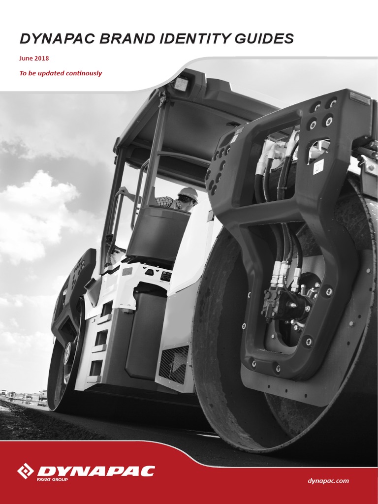 Dynapac Brand Identity 2018 1 | PDF | Logos | Rgb Color Model