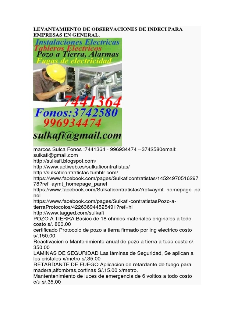 Levantamiento de Observaciones | PDF