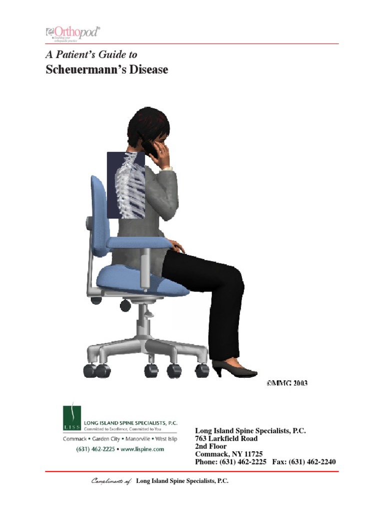 Scheuermann's Disease: A Patient's Guide To | PDF | Vertebral Column ...