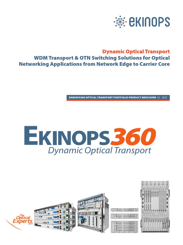 02br-Ekinops360 Products Portfolio-Ekinops | PDF | Wavelength Division ...