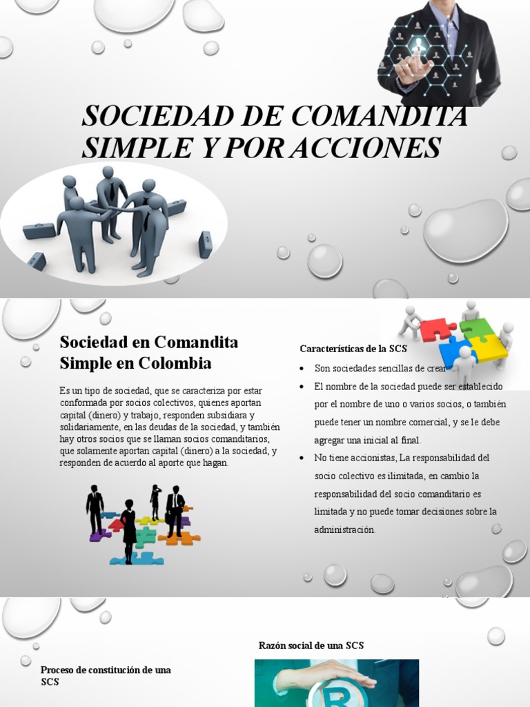 Sociedad de Comandita Simple y Por Acciones Actualización | PDF | Empresas | Economias