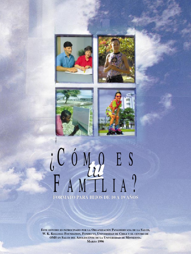 Test Cómo Es Tu Familia (Hijos) | PDF | Bienestar | Medicina