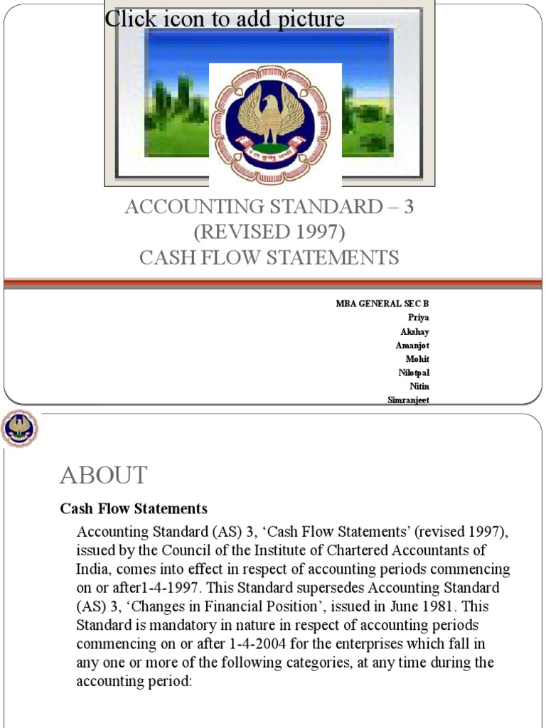 Accounting Standard - 3 | Download Free PDF | Dividend | Cash And Cash ...