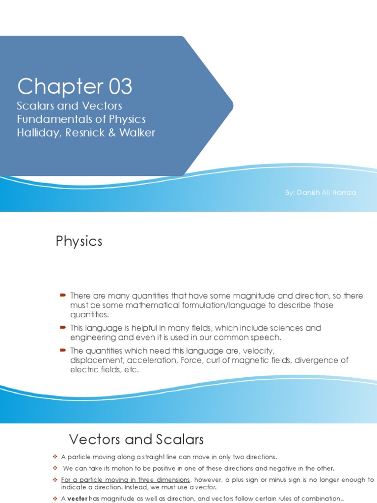 Fundamentals of Vectors Explained | PDF | Euclidean Vector | Quantity