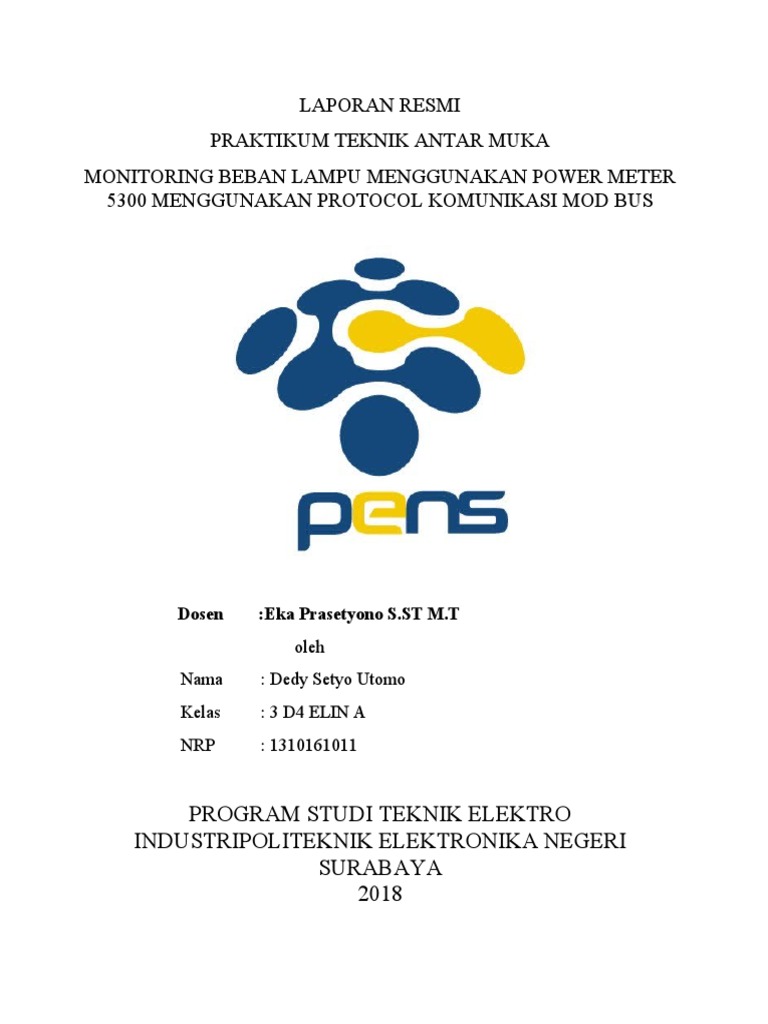 Dedy Setyo Utomo - Lapres Interface | PDF