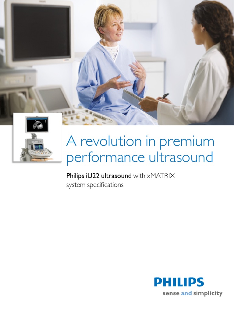 Philips IU22 Ultrasound | PDF | Medical Imaging | Medical Ultrasound