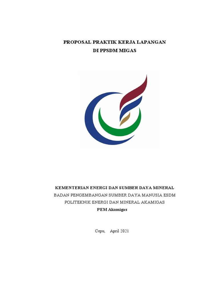 Proposal Praktik Kerja Lapangan | PDF
