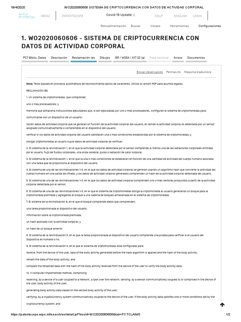 Crypto System Using Body Activity Data | PDF | Ciencias de la ...