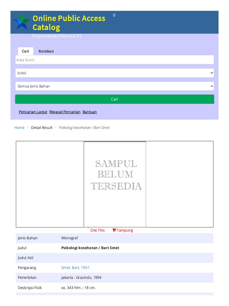 Opac Perpusnas Go Id DetailOpac Aspx Id 224028 | PDF
