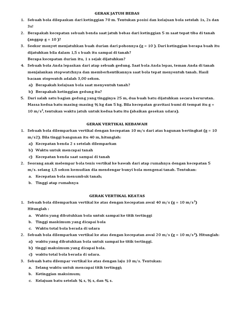 Soal GJB, Gva, GVB | PDF