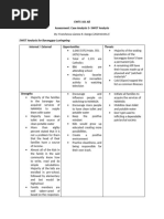 SWOT Analysis of Barangay Luningning | PDF | Wellness