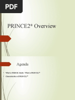 PRINCE2 Cheat Sheet | PDF | Project Management | Risk Management
