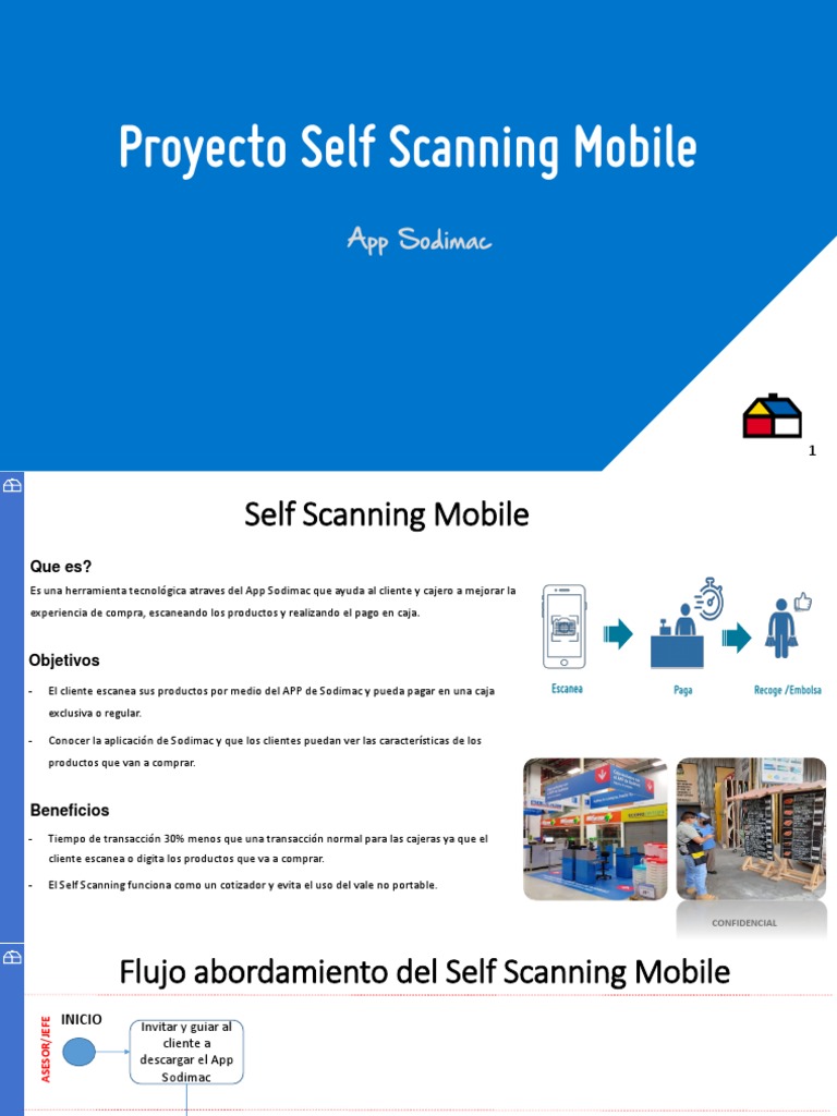 Capacitación Self Scanning Mobile | PDF
