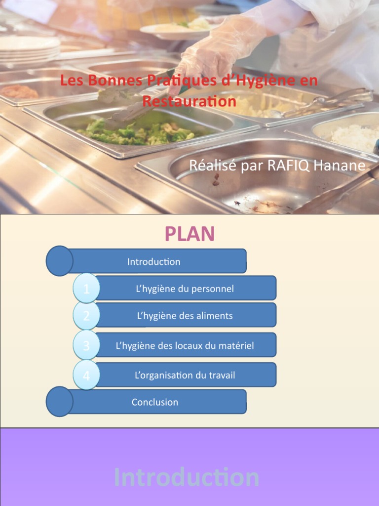 Les Bonnes Pratiques D'hygiène en Restauration | PDF | Hygiène ...