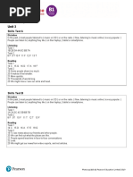 Gold Exp B1 WB Answer Key | PDF