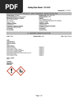 (SDS) Sunlight-Dishwashing-Liquid-Sds-Sheet | PDF | Toxicity | Occupational Safety And Health