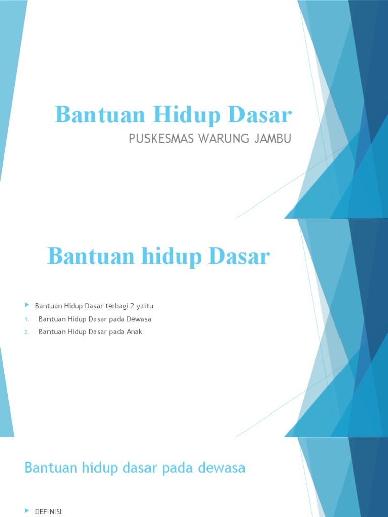 BCLS & ACLS Powerpoint | PDF | Pengembangan Diri