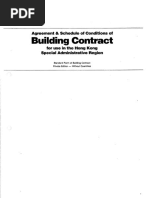 Singapore SIA Building Contract 2016 Without Quantities First Edition | PDF
