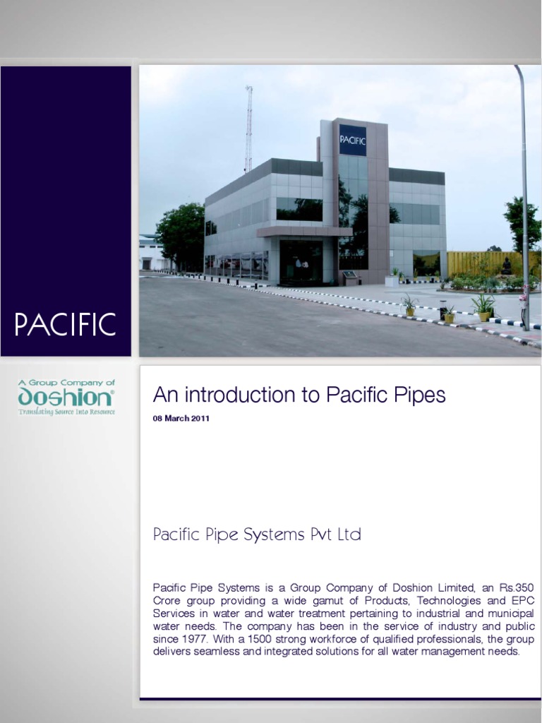 Pacific - Pipes India | PDF | Fiberglass | Pipe (Fluid Conveyance)