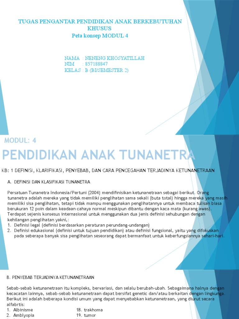 Peta Konsep Abk Modul 4 | PDF
