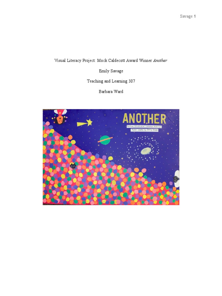 Visual Literacy Project | PDF | Picture Book | Books