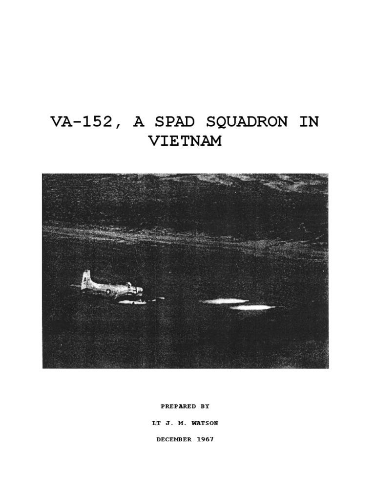 VA-152: SPAD Squadron in Vietnam | PDF | Military Aviation | Military ...