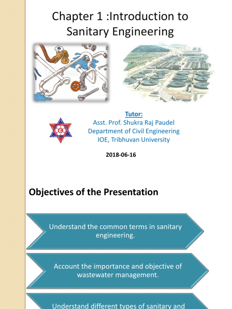 Chapter 1:introduction To Sanitary Engineering | PDF | Sanitary Sewer ...