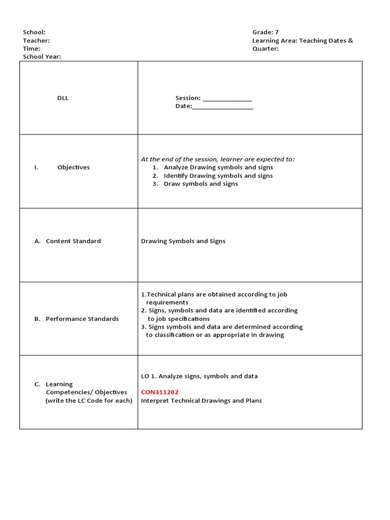 Interpreting Technical Drawings: An Analysis of Drawing Symbols and ...