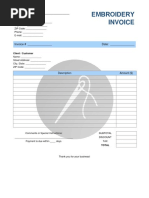 Ambulance Service Invoice Template | PDF