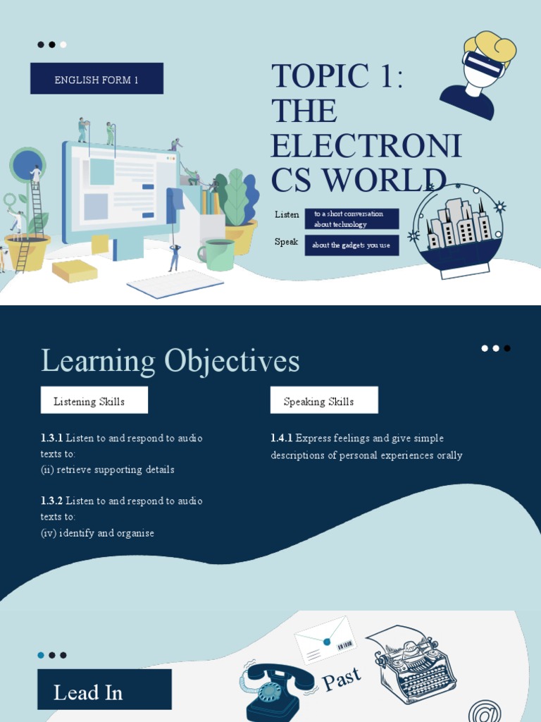 Topic 1 - The Electronics World | PDF | Learning | Cognition