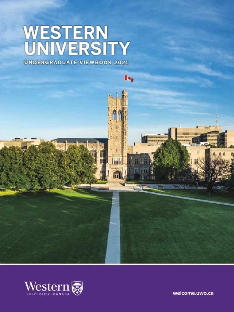 Western University: Undergraduate Viewbook 2021 | PDF | Academic Degree ...